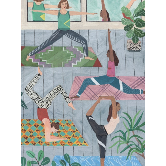 Puzzle 500 pièces - Yoga - Happy Family